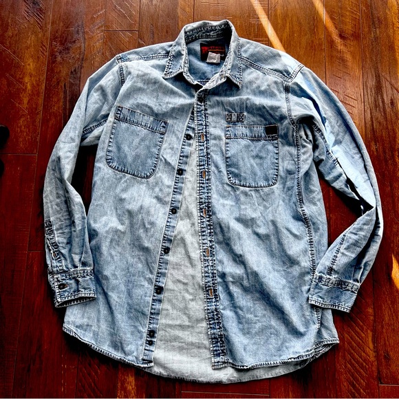 Wrangler | Shirts | Vintage Riggs Workgear By Wrangler Shirt | Poshmark